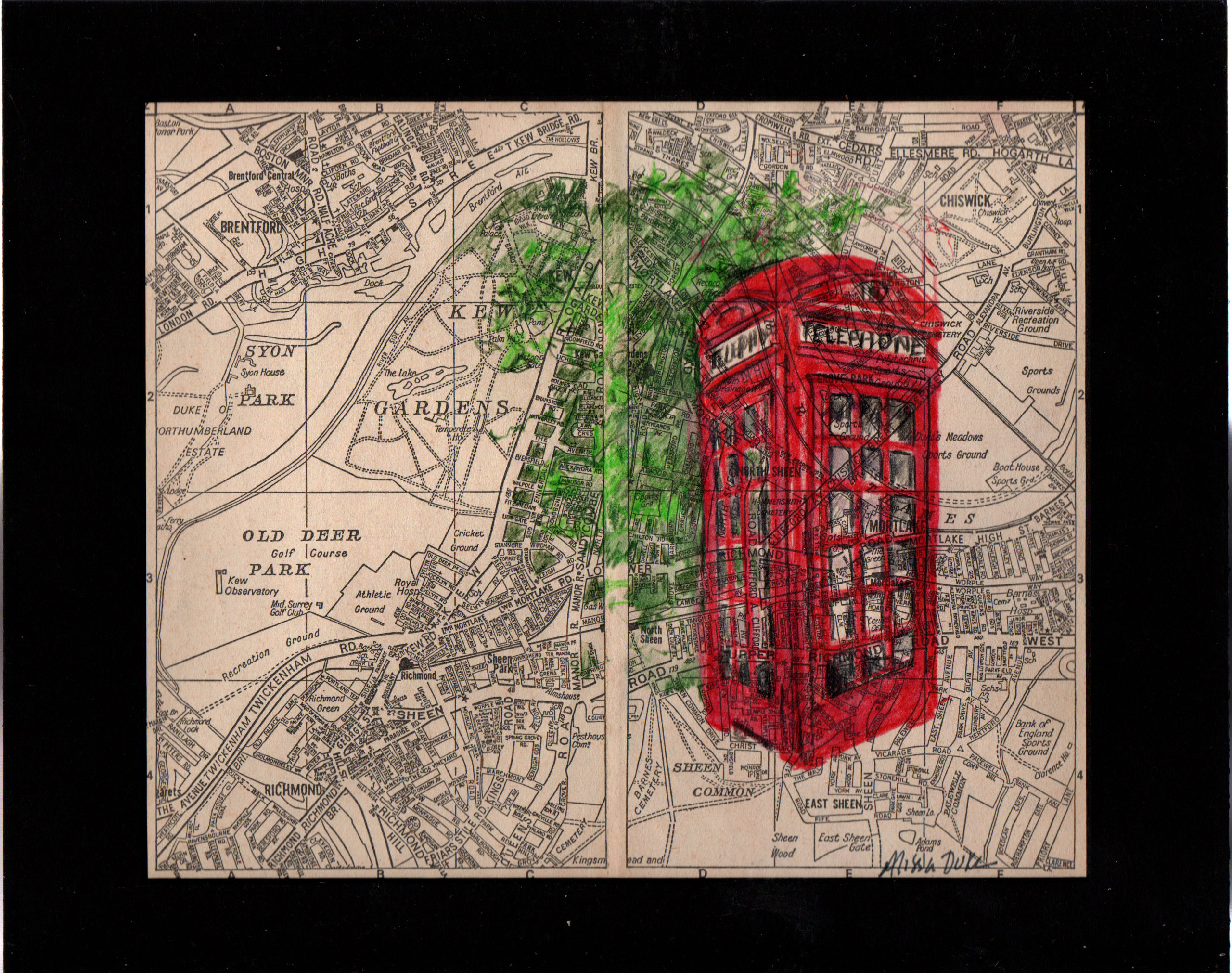 London A-Z Street Atlas and Index - alissa duke